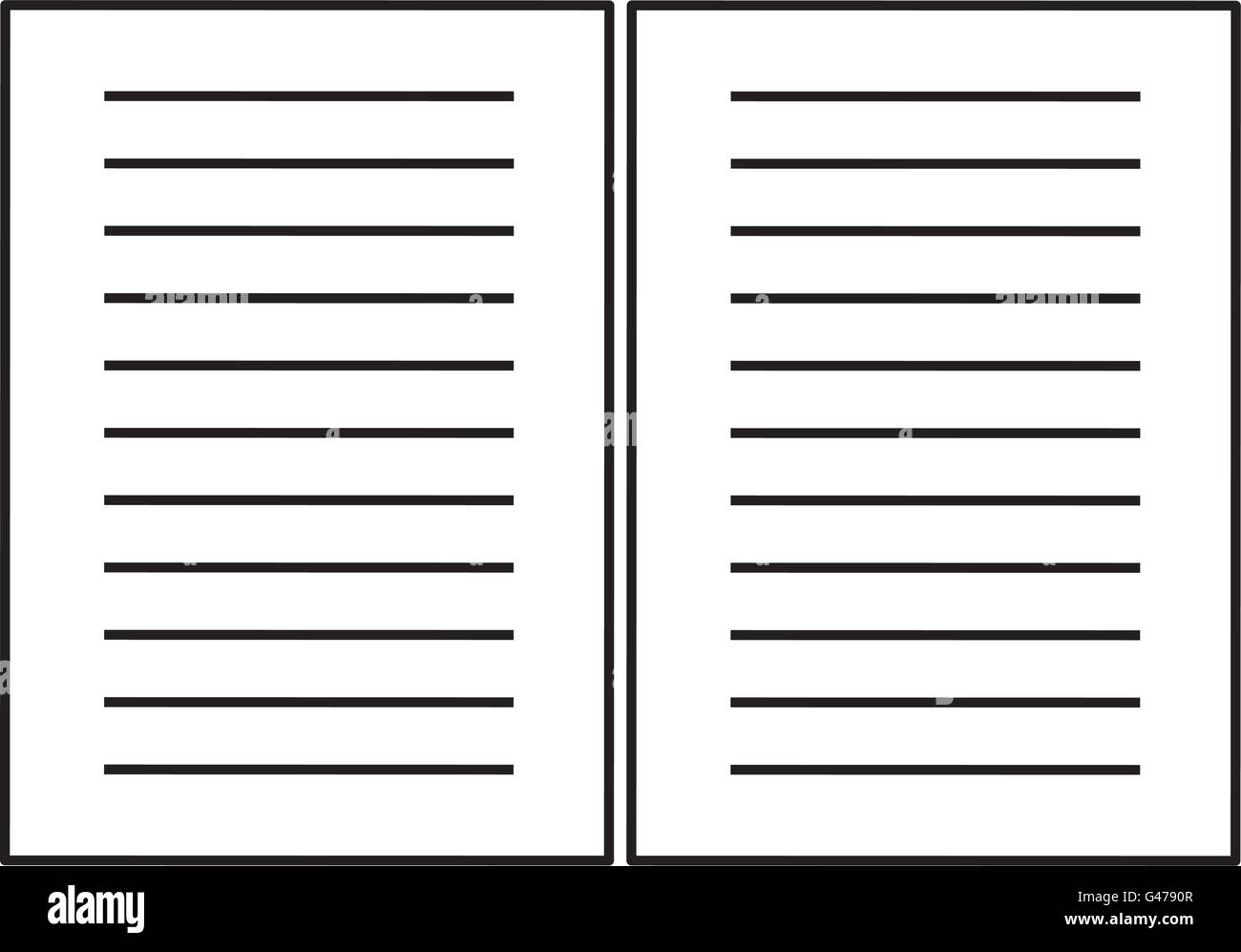 lined paper , Vector illustration Stock Vector Image & Art - Alamy