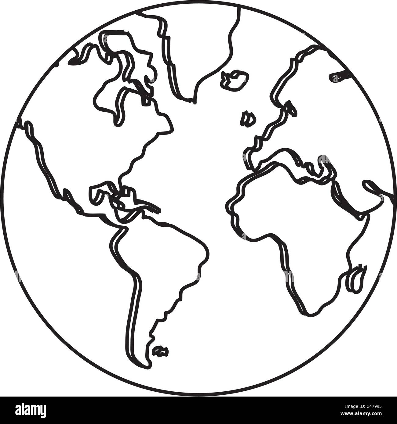 map, Vector illustration Stock Vector Image & Art - Alamy