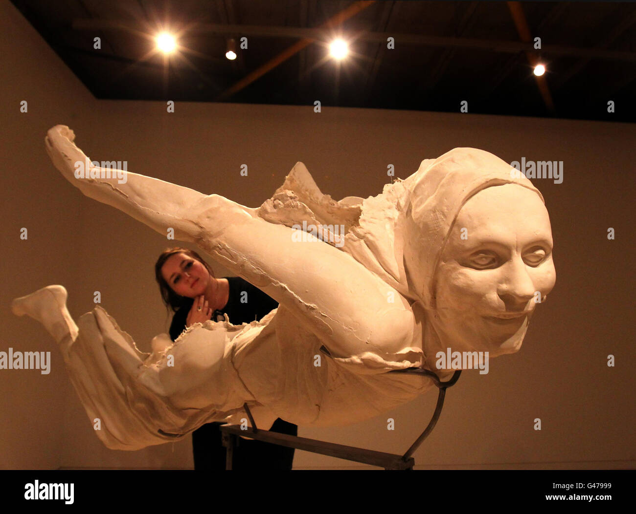 Cast From Nature exhibition Stock Photo - Alamy