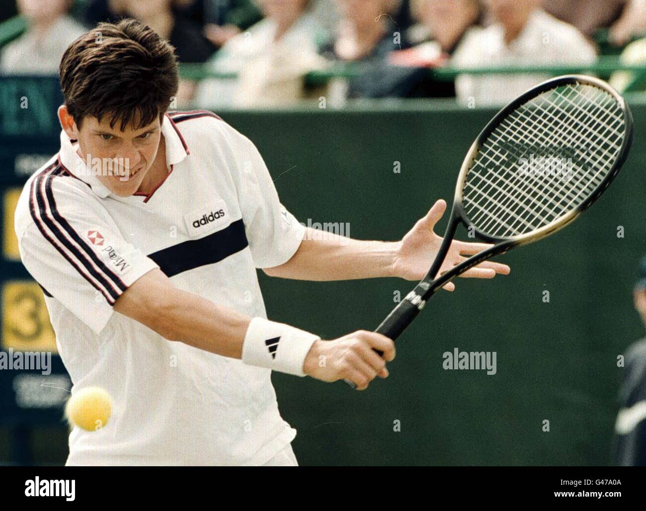 tennis Tim Henman. Tim Henman in action against Richard Fromberg at the ...