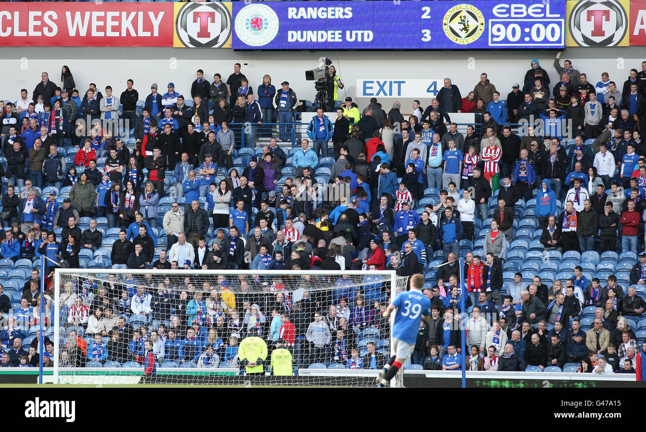 The scoreboard ibrox stadium hi-res stock photography and images - Alamy