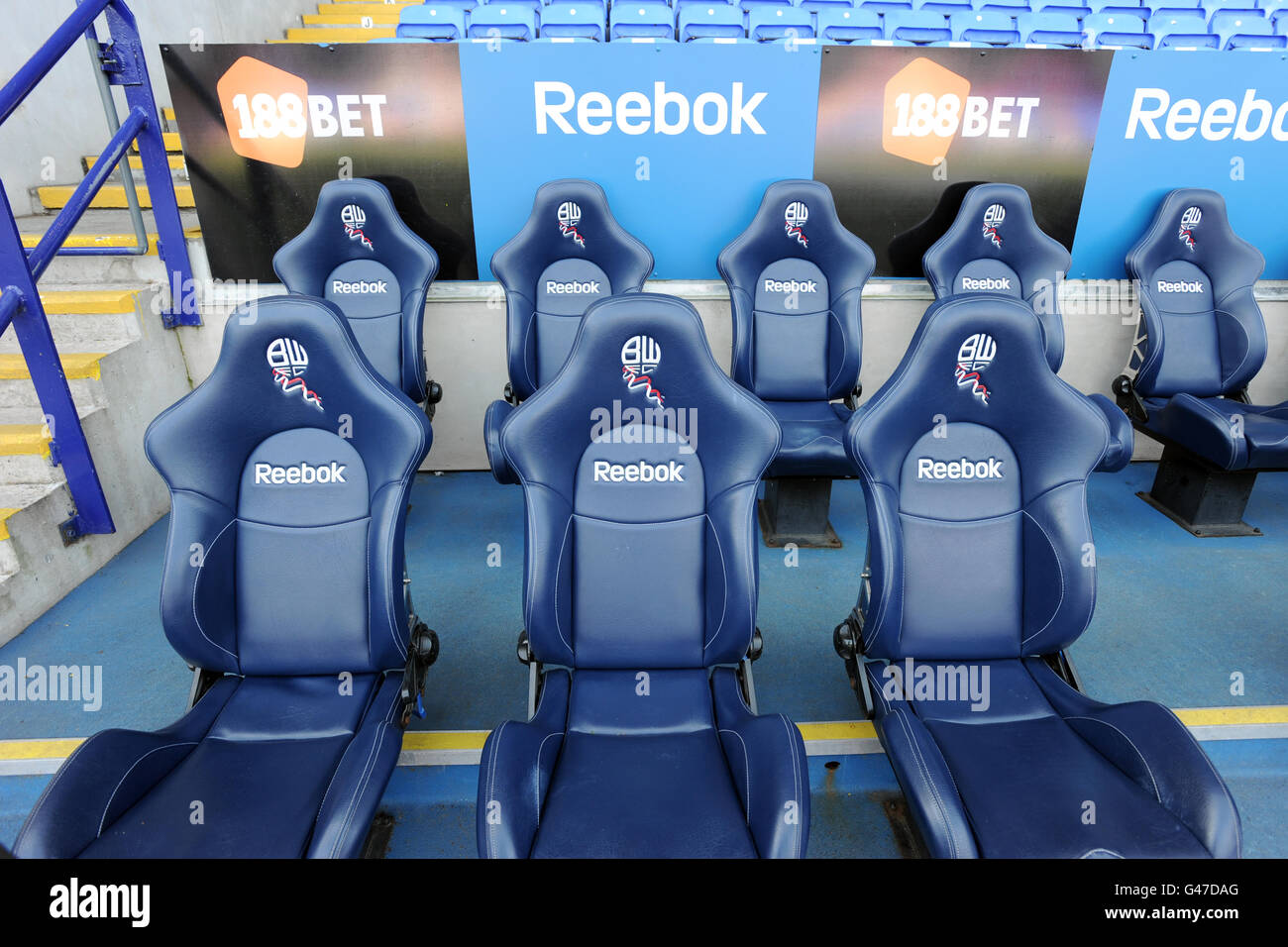 A general view of the Reebok Stadium, home of Bolton Wanderers Stock ...