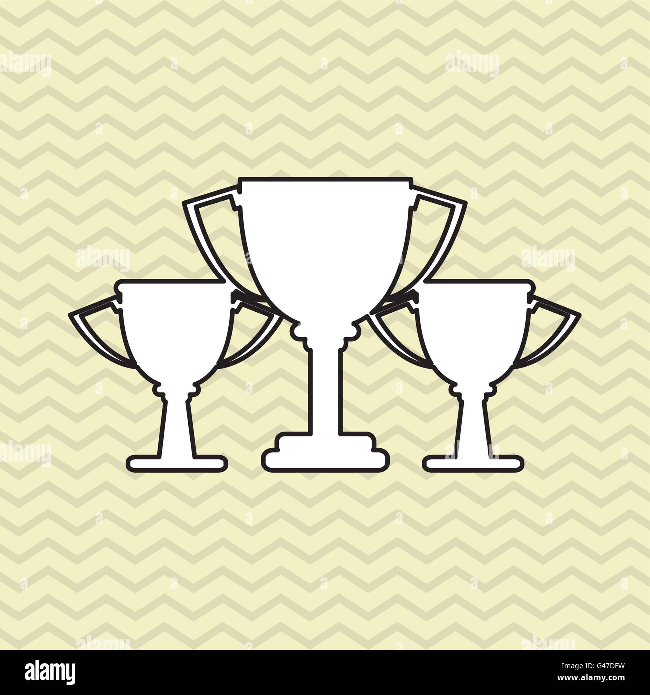 Winner design. Success icon. Flat illustration, vector graphic Stock ...
