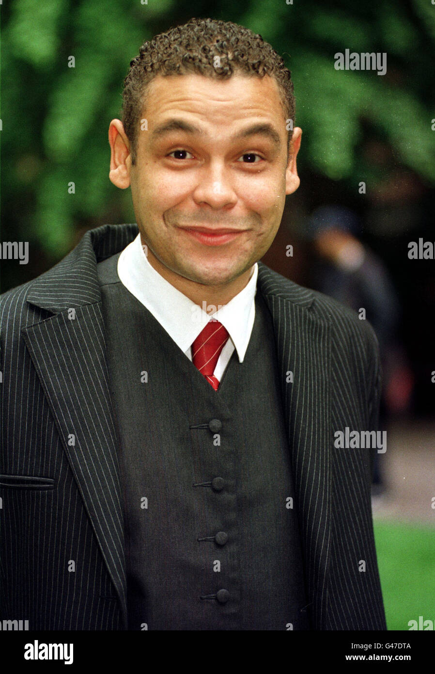 COMEDIAN CRAIG CHARLES POSES DURING A NEWS CONFERENCE TO PROMOTE THE ...