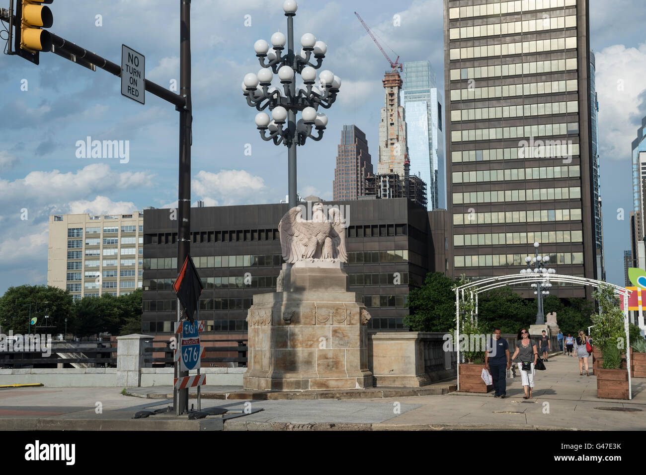 Old and modern, Philadelphia, Pennsylvania, USA Stock Photo - Alamy