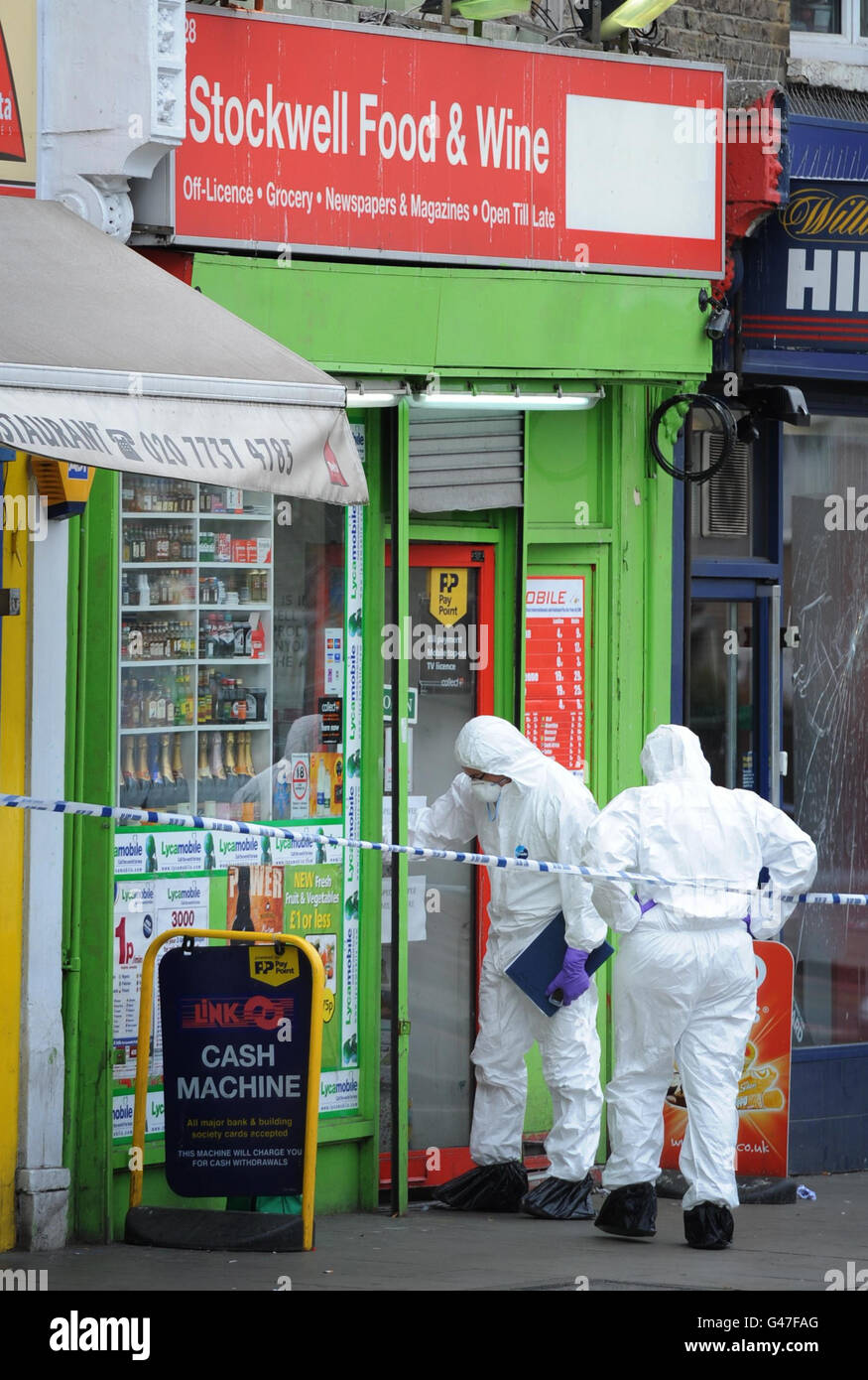 Stockwell Road Shooting Stock Photo - Alamy