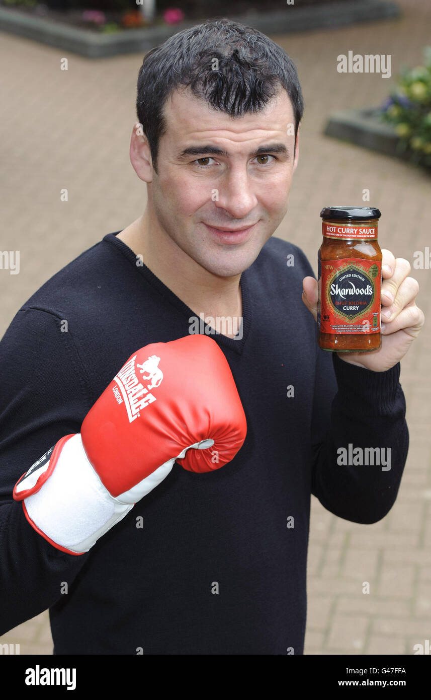 Former world boxing champion Joe Calzaghe at the National Army Museum ...
