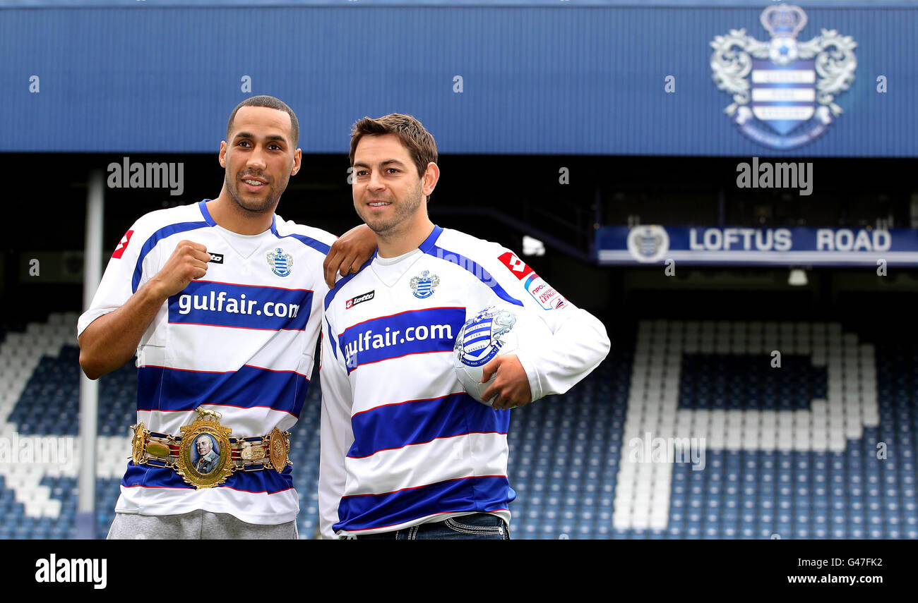 Boxing - James DeGale and Lee Cook Media Session - Loftus Road Stock ...