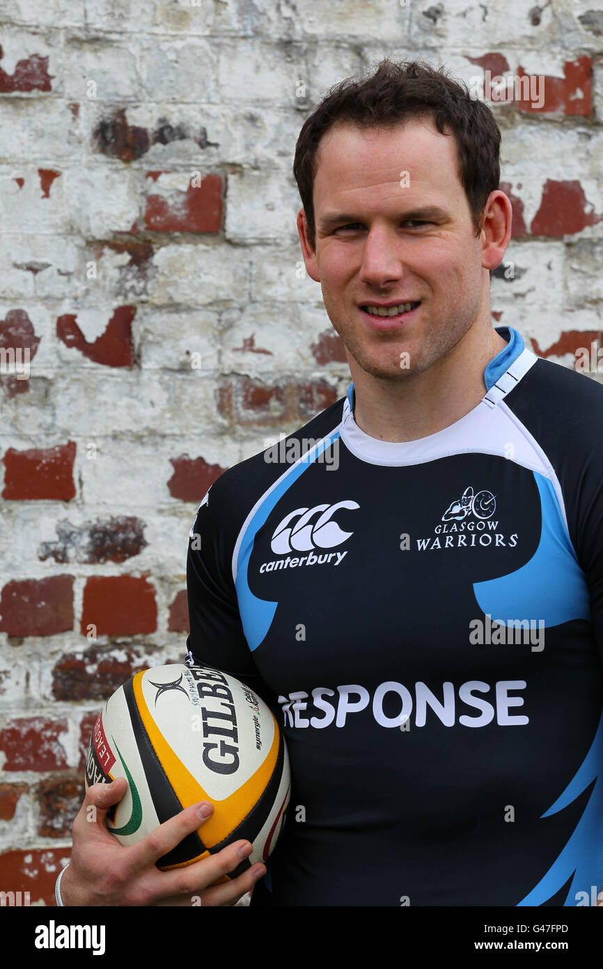 Glasgow Warrior's Graeme Morrison during the team announcement at ...