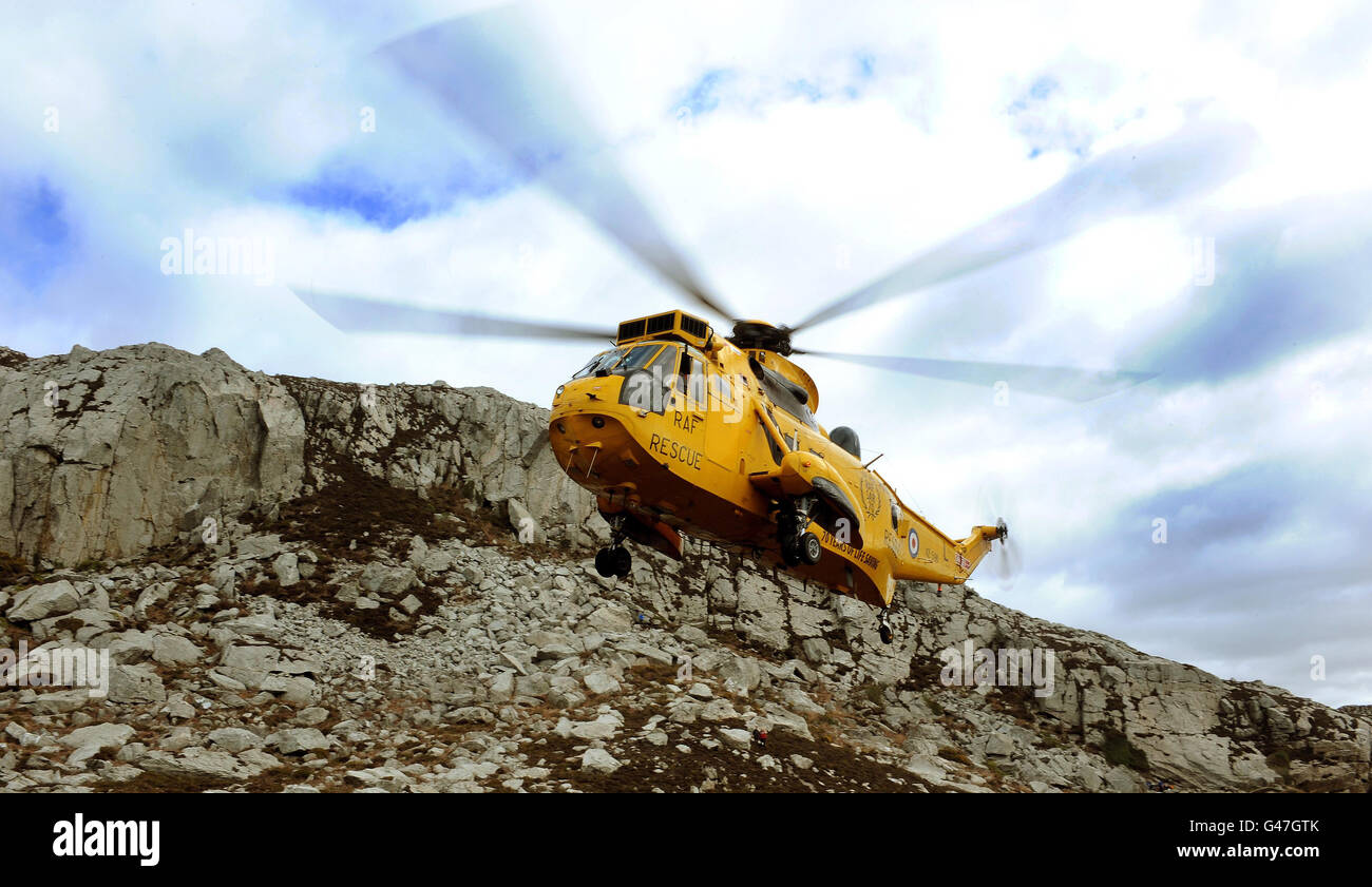 Prince William training exercise Stock Photo - Alamy
