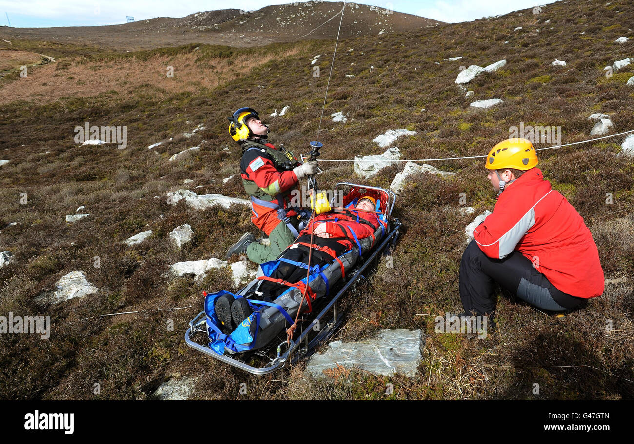 Prince William training exercise Stock Photo - Alamy