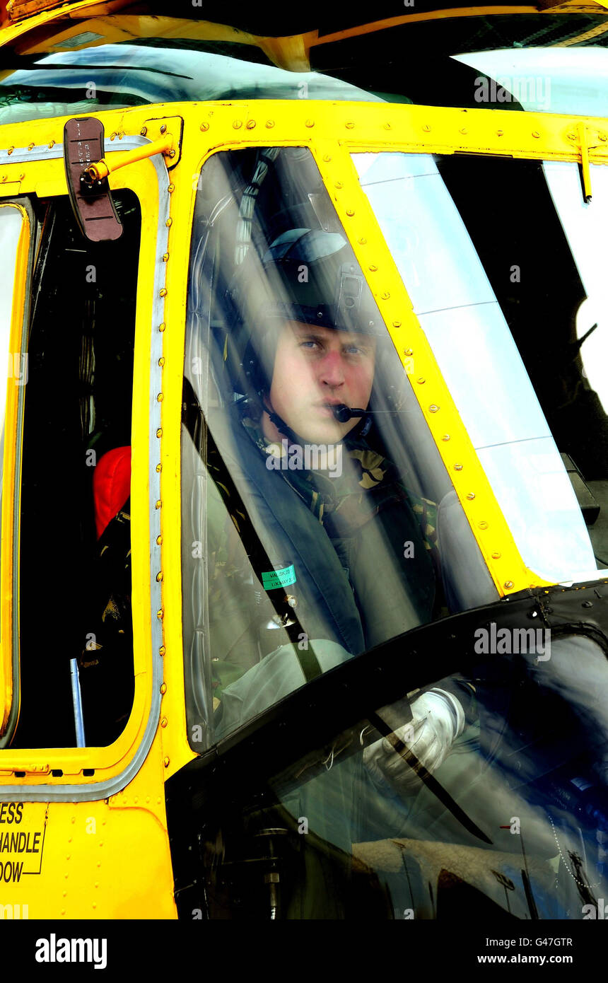 Prince William training exercise Stock Photo - Alamy