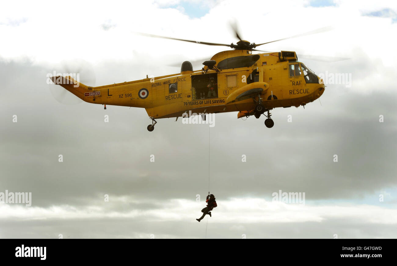 Prince William training exercise Stock Photo - Alamy