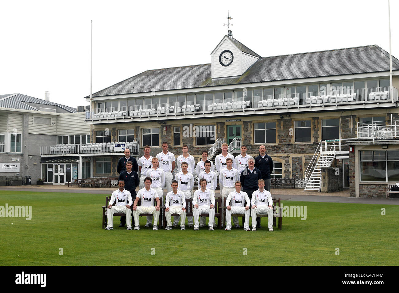 Back row left to right richard coughtrie hi-res stock photography and ...