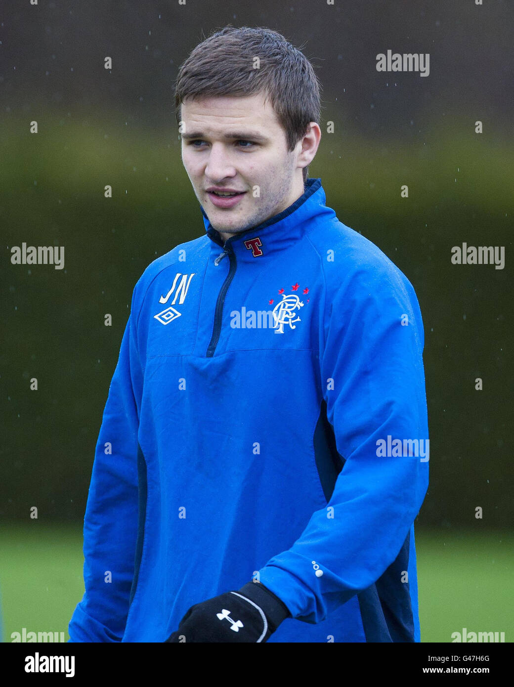Soccer - Rangers Training Session - Murray Park Stock Photo - Alamy