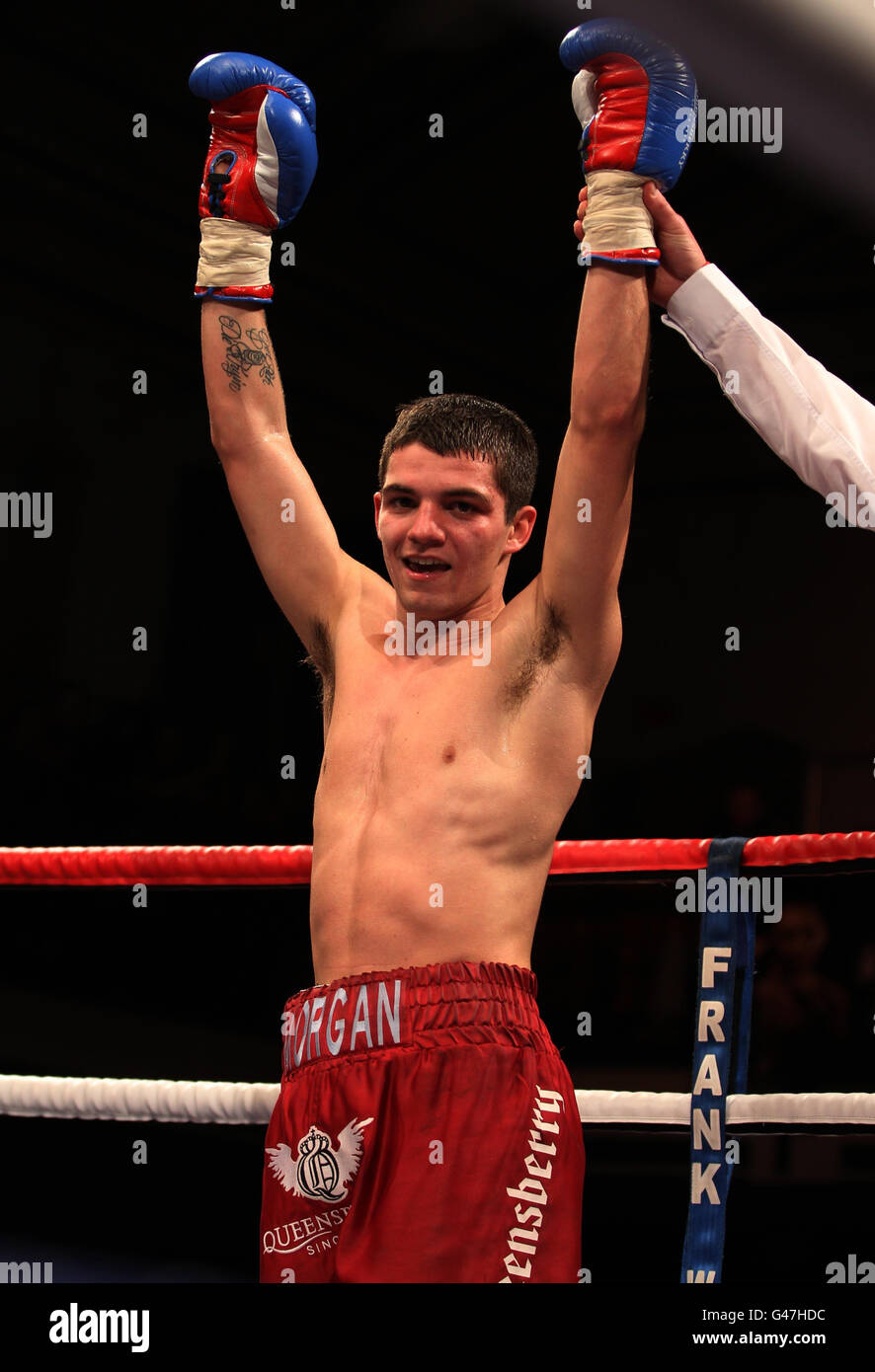 Boxing - York Hall Stock Photo - Alamy