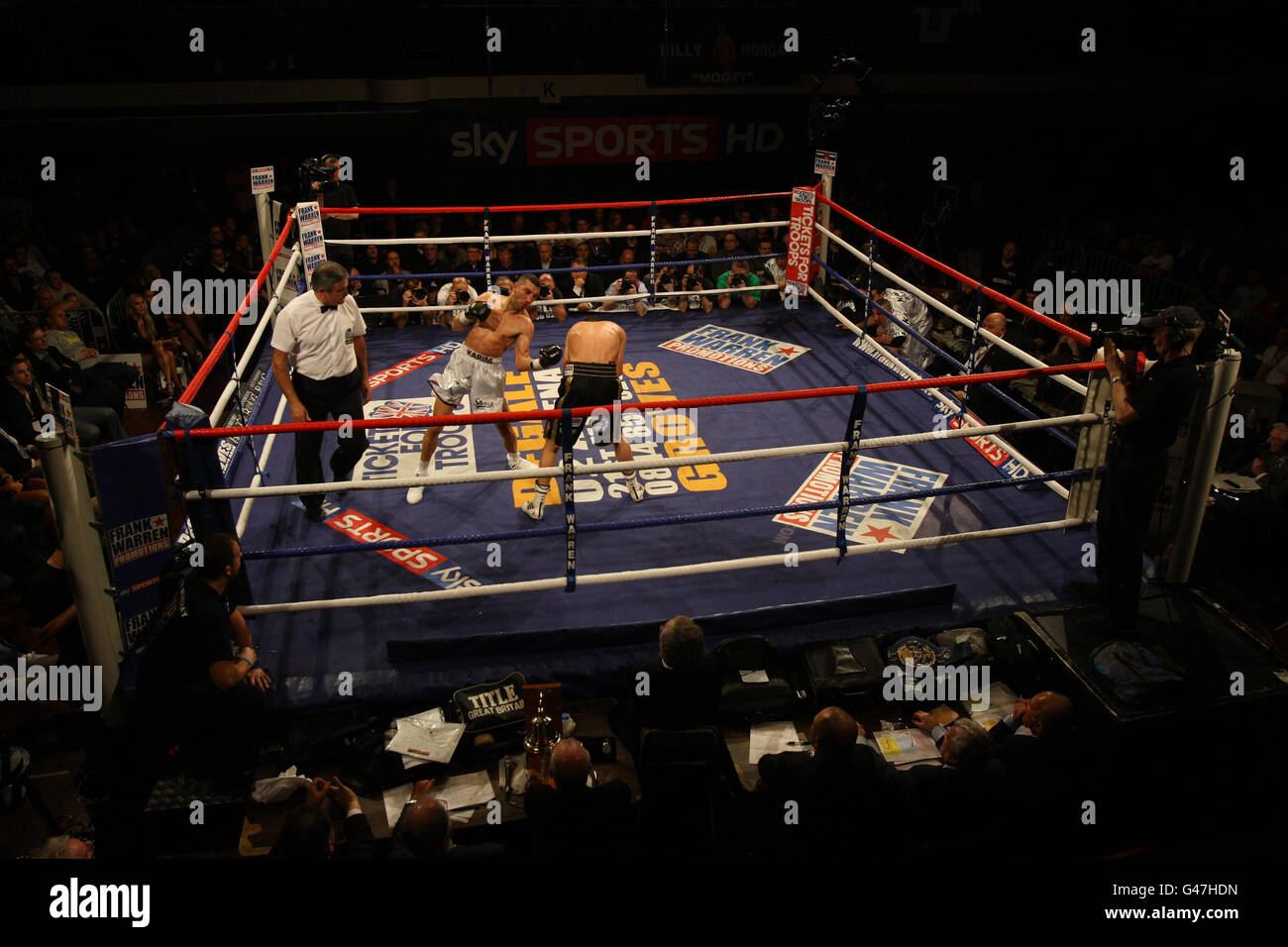 Boxing - York Hall Stock Photo - Alamy