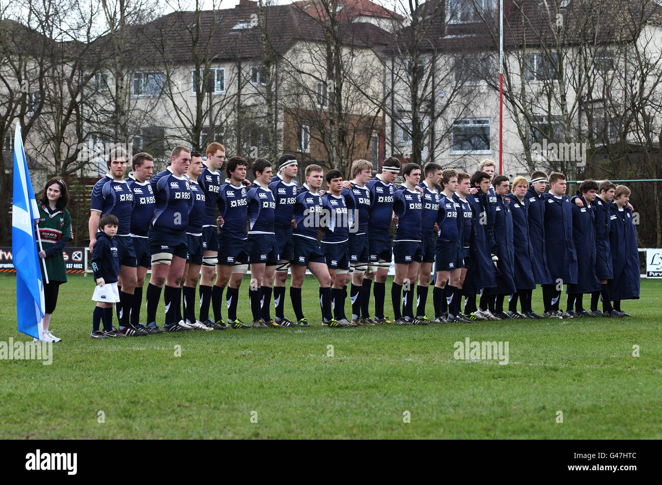 Rugby union under 18s match scotland u18 v ireland u18 braidholm hi-res ...
