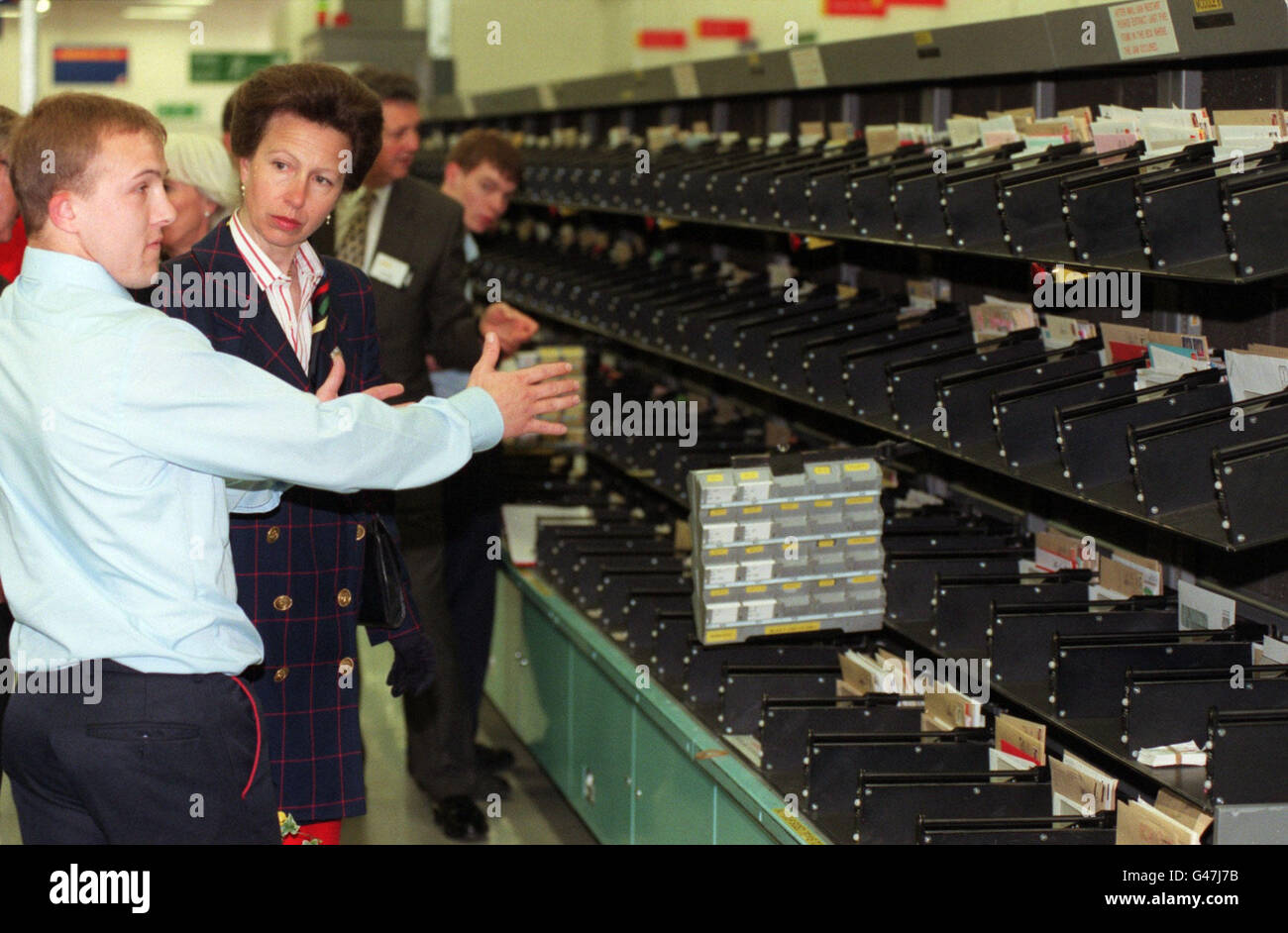 Sorting machine royal mail hi-res stock photography and images - Alamy