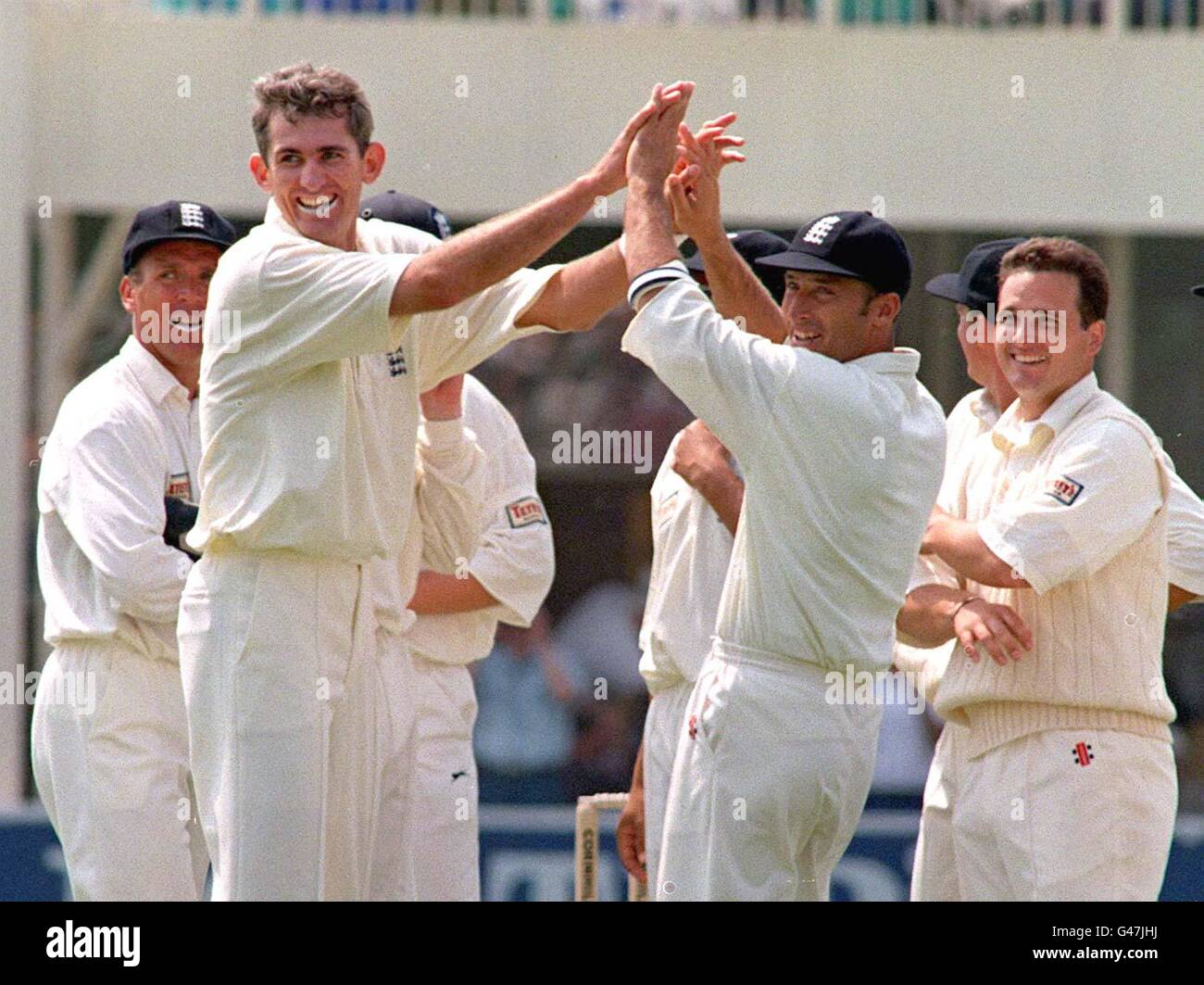 Sport cricket sptup andrew caddick hi-res stock photography and images ...