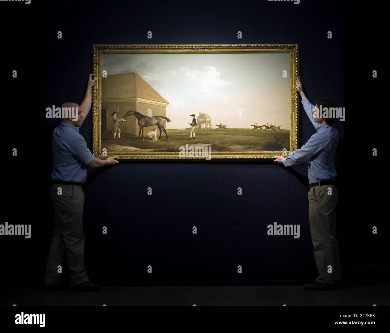 George Stubbs painting Stock Photo - Alamy