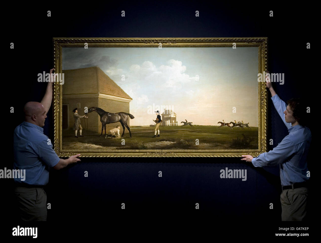 George Stubbs painting Stock Photo - Alamy