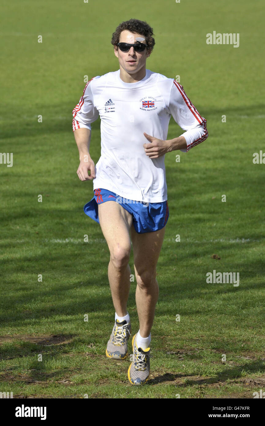 Pentathlete hi-res stock photography and images - Alamy