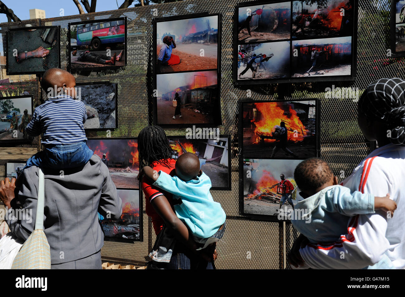 KENYA Nairobi, a photo exhibition documentate the post election ...