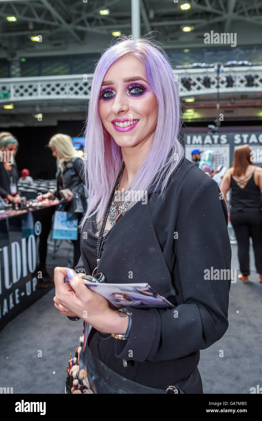 London, UK. 5th June, 2016. One of many colourful models at the ...