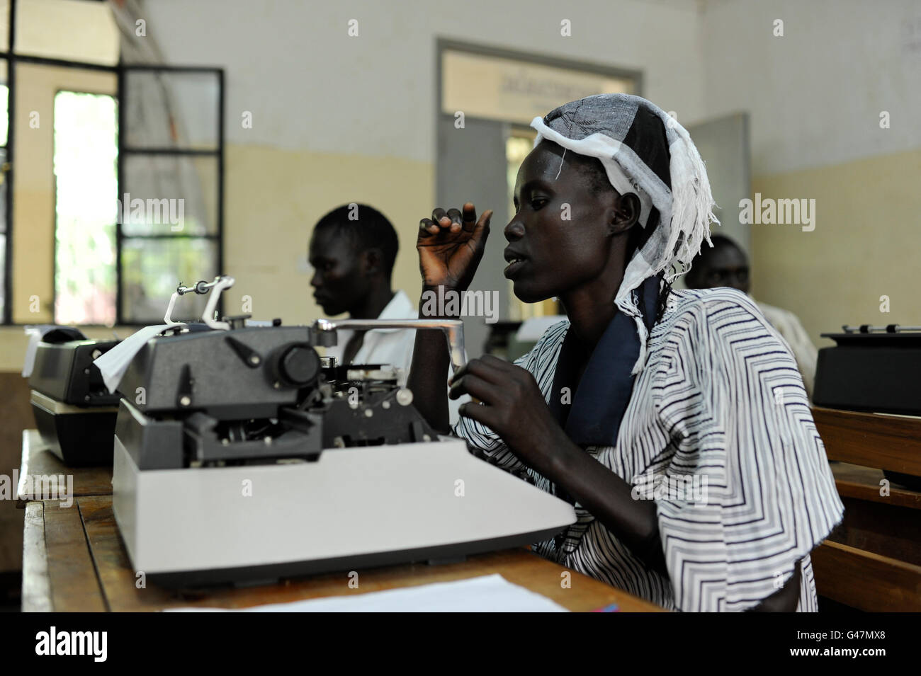 KENYA Turkana Region, refugee camp Kakuma, vocational training ...