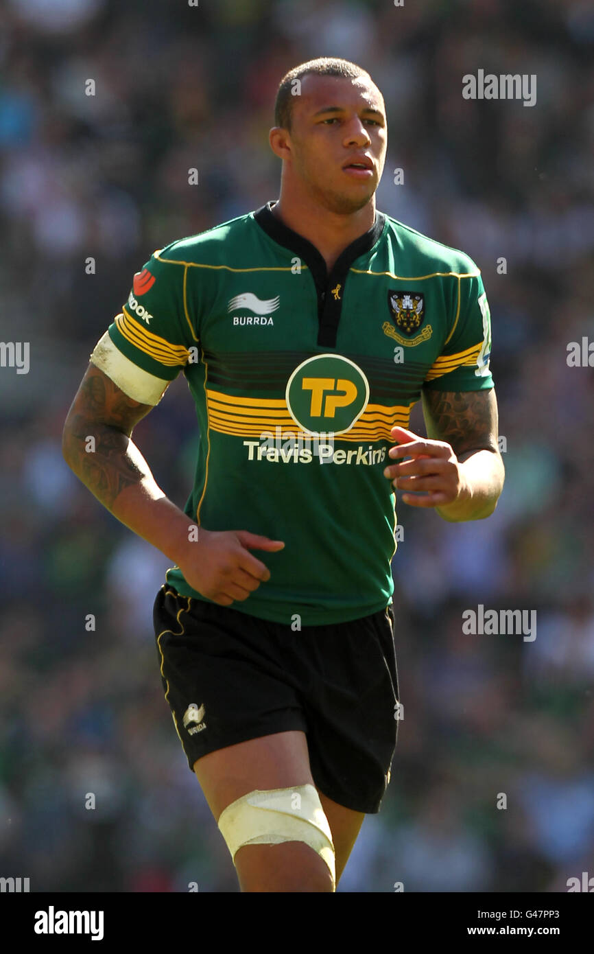 Courtney lawes northampton saints hi-res stock photography and images ...