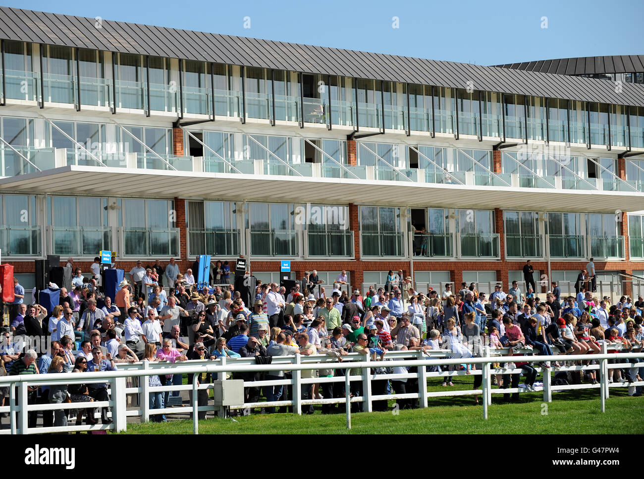 Races stands stand racegoer hi-res stock photography and images - Alamy