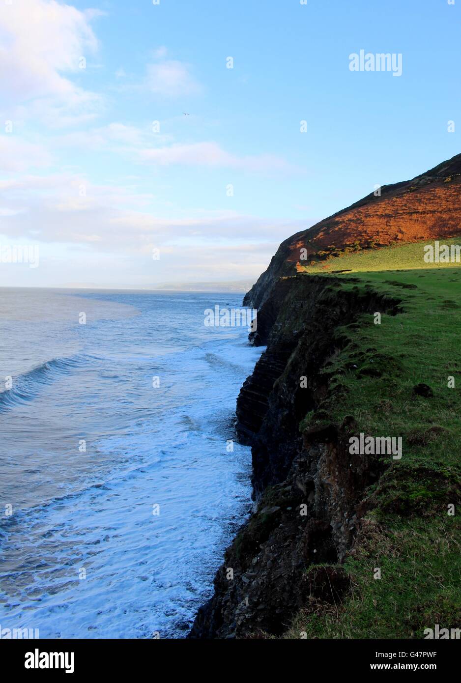 Wale's coastal path offers some spectacular views of the Welsh ...