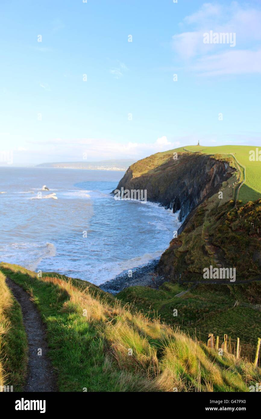 Wale's coastal path offers some spectacular views of the Welsh ...