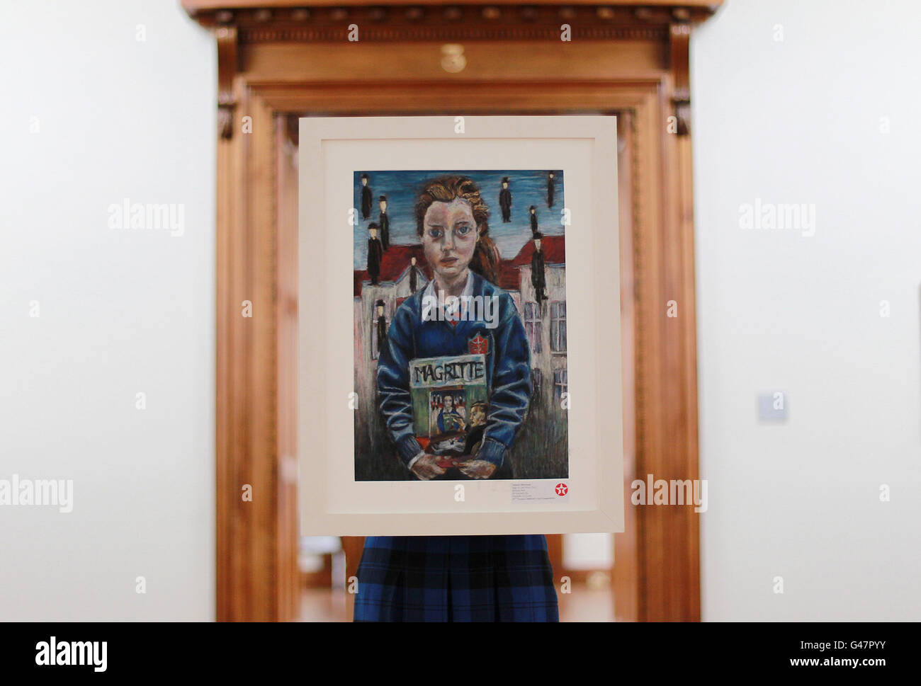 Juliette Morrison (13) from Co.Louth who won 2nd prize in Category C of ...