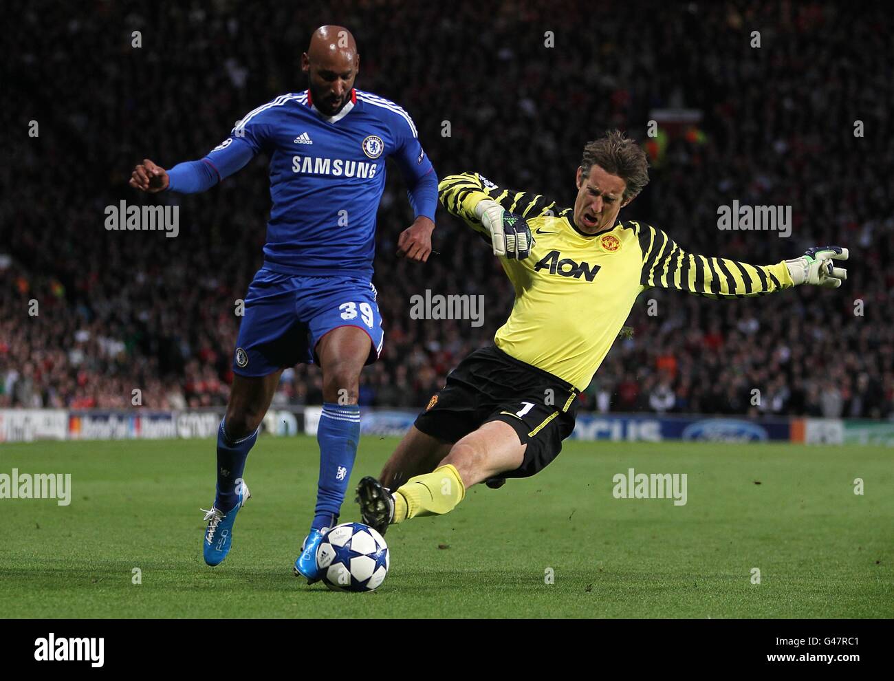 Van Der Sar Save Anelka