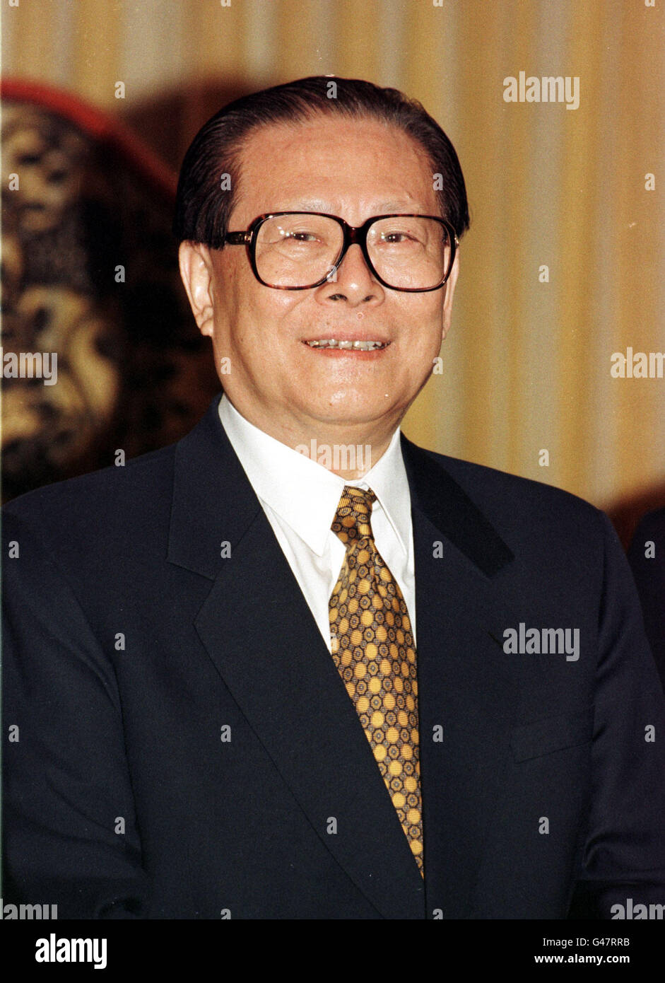 JIANG ZEMIN. Jiang Zemin, President of China Stock Photo - Alamy