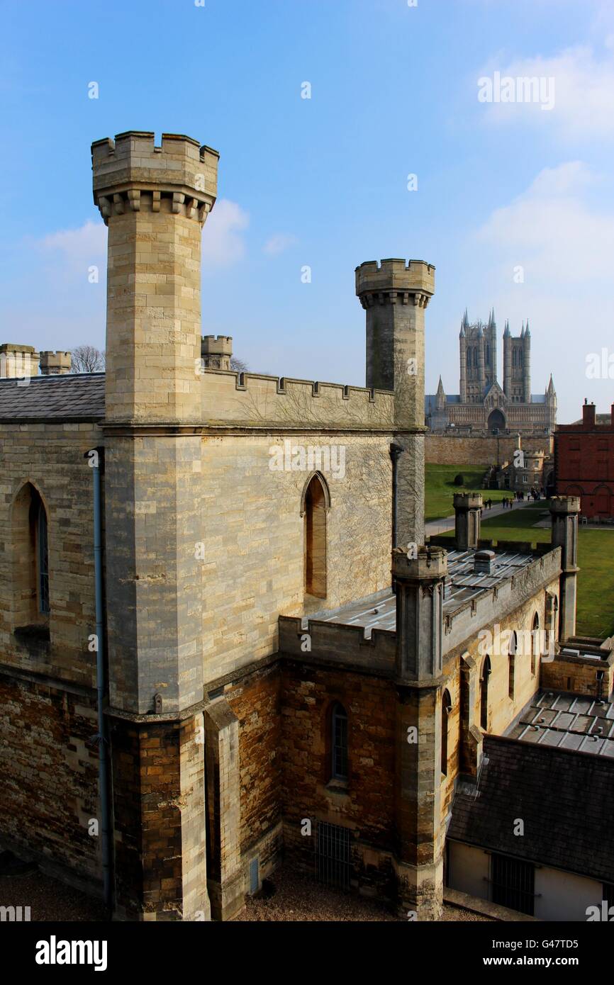 Lincoln castle hi-res stock photography and images - Alamy