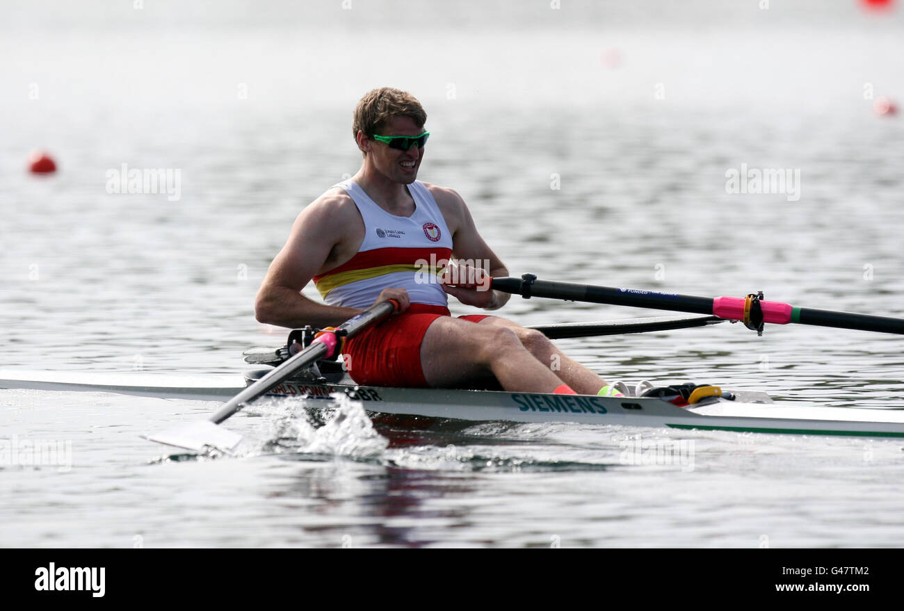 Rowing - Great Britain Senior Trials - Dorney Lake Stock Photo - Alamy