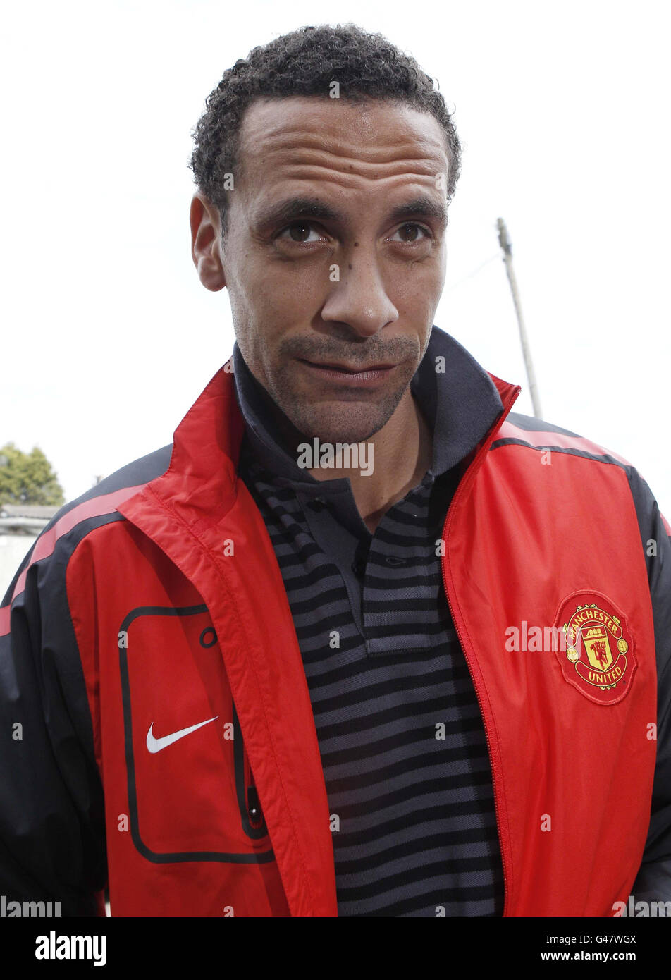 Footballer Rio Ferdinand, arrives at Macclesfield Magistrates' Court ...