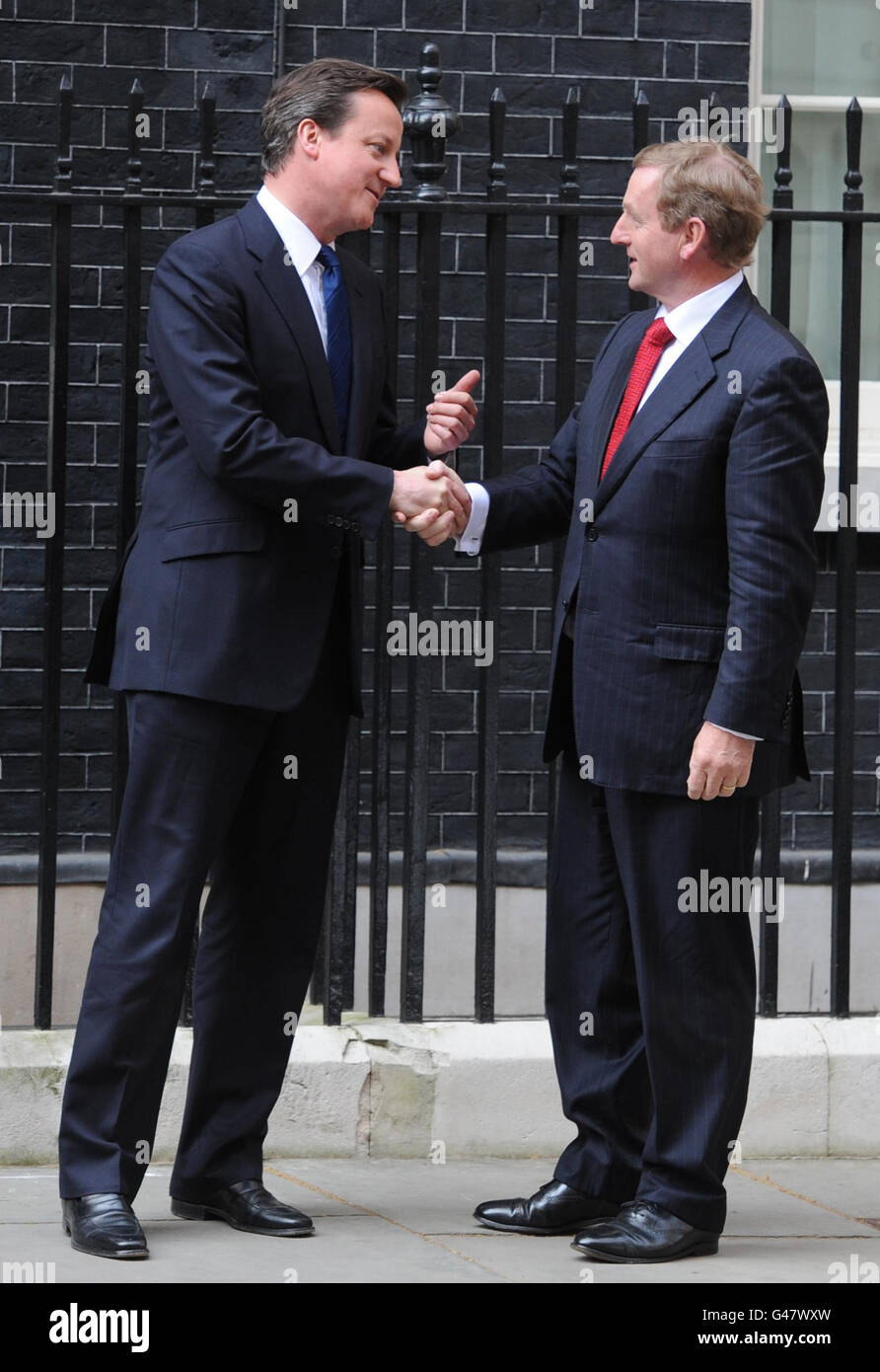 Enda Kenny visits Downing Street Stock Photo - Alamy