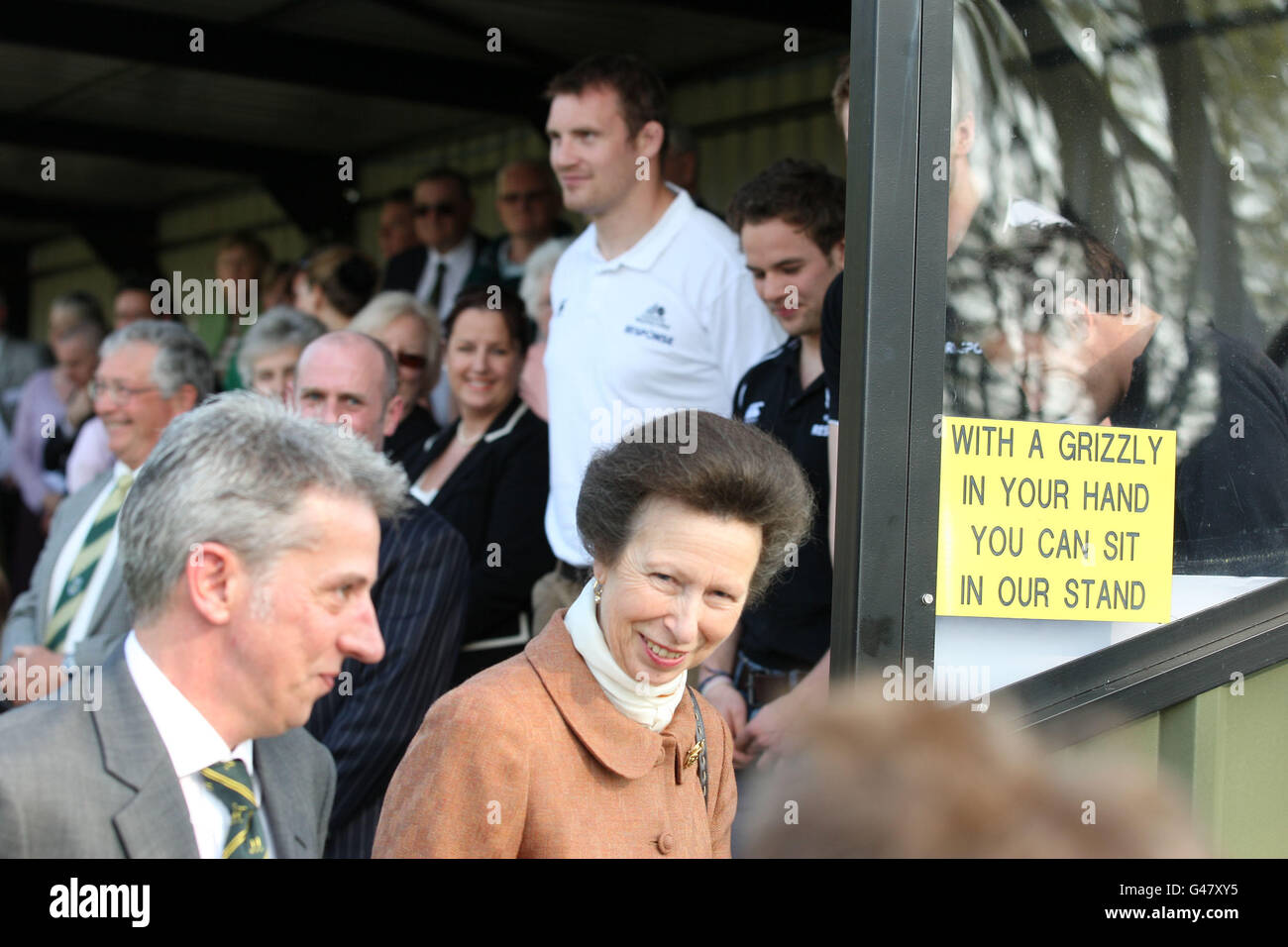 Rugby Union - Princess Royal to Open New Stand - Helensburgh Rugby Club ...
