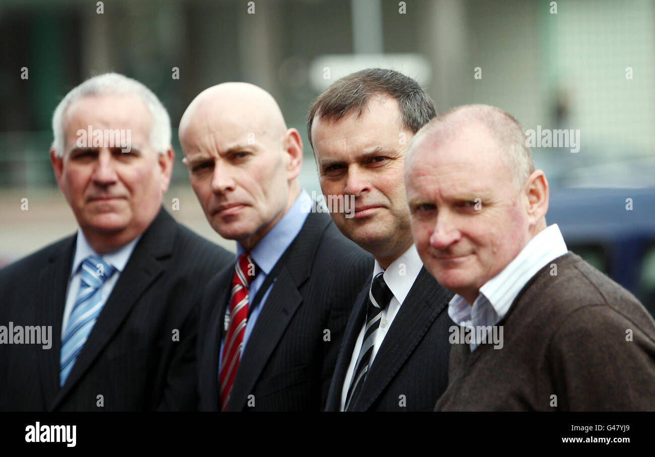 Left to Right: PC Ian Rees aged 56, DC Tim Kennedy 52, Sgt Dave Hewitt ...