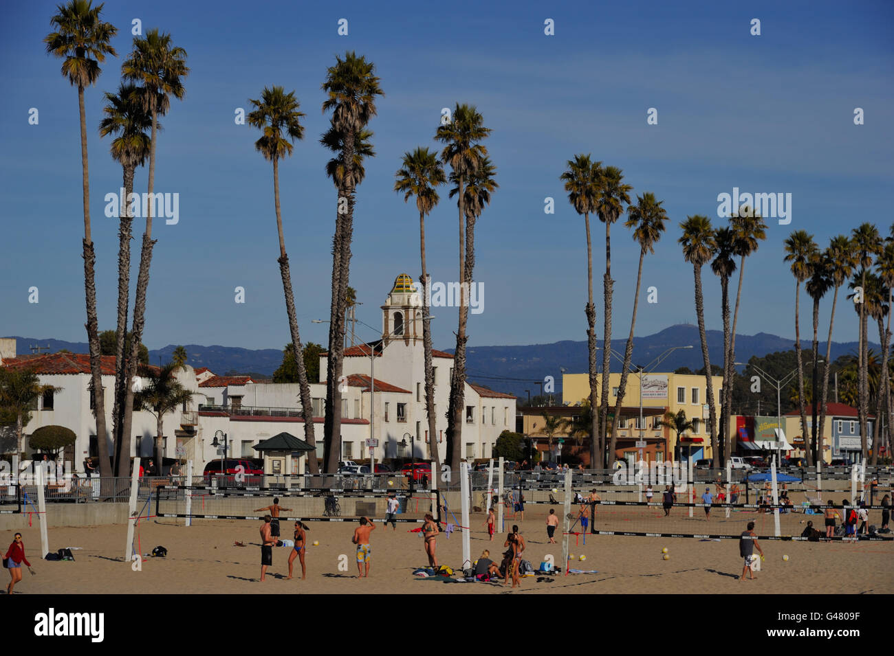 Santa Cruz beach and oceanfront, Santa Cruz CA Stock Photo - Alamy