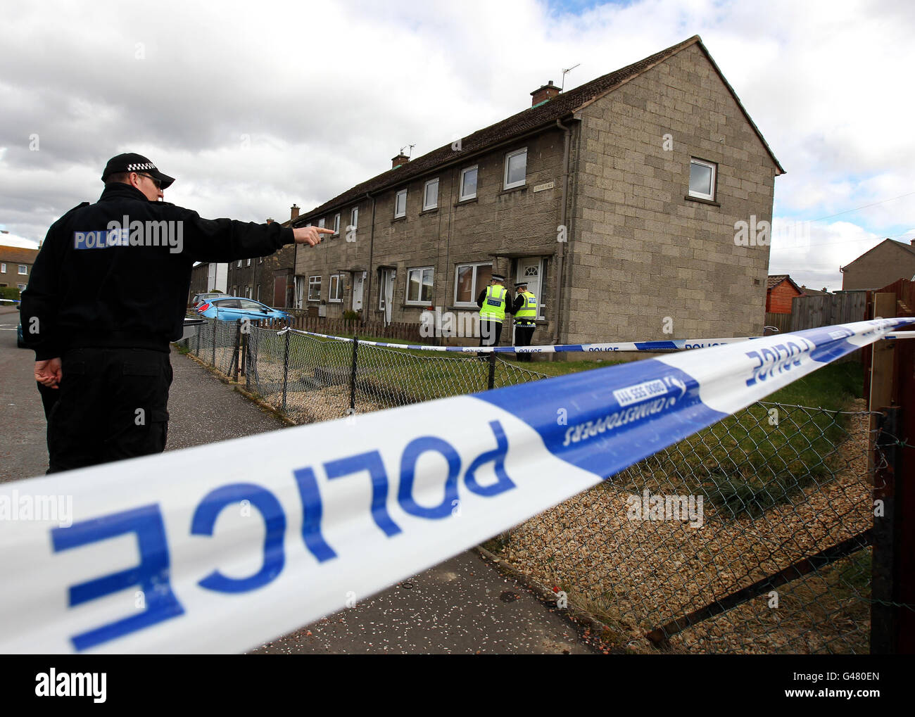 Murder in Scotland Stock Photo - Alamy