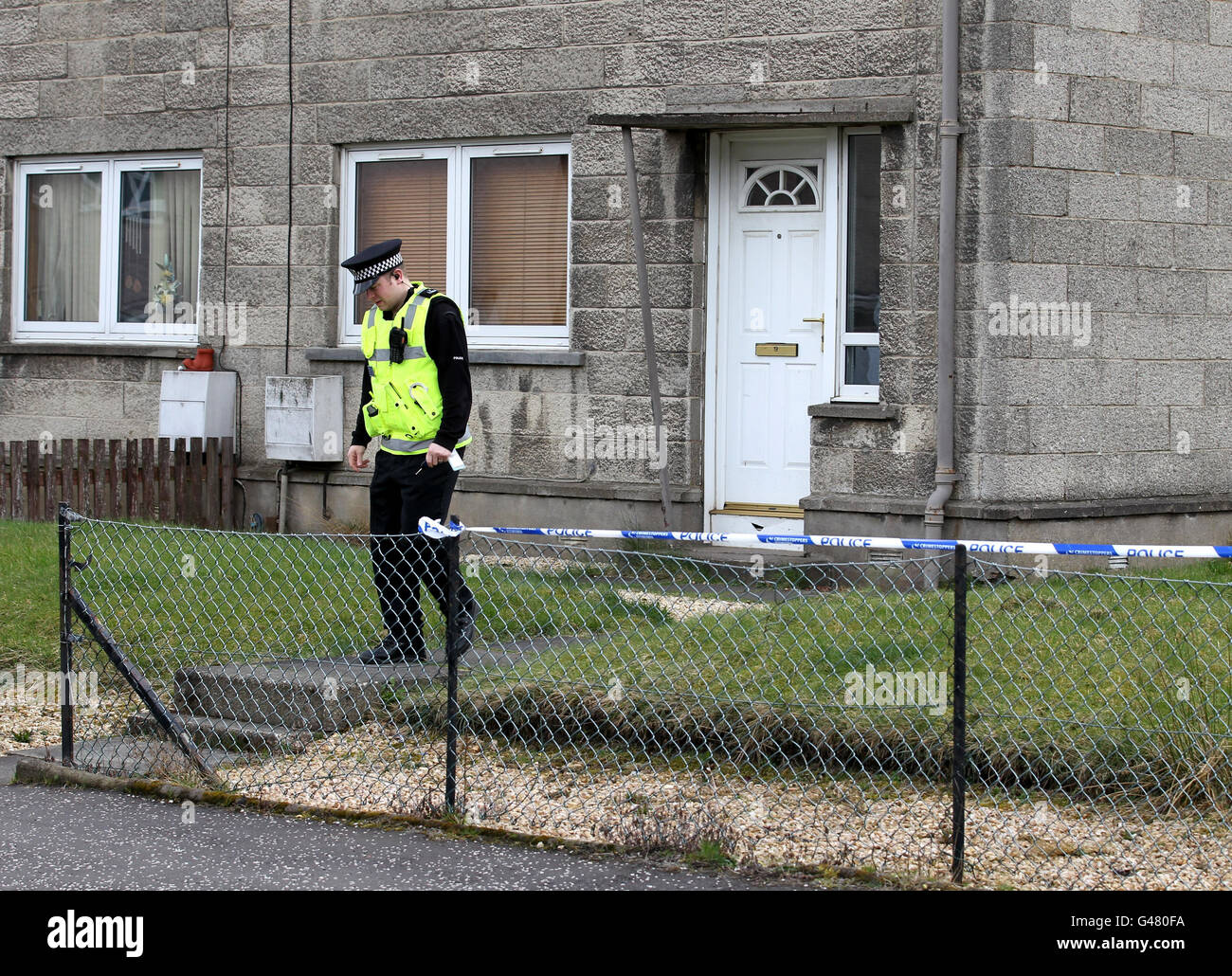 Murder in Scotland Stock Photo - Alamy