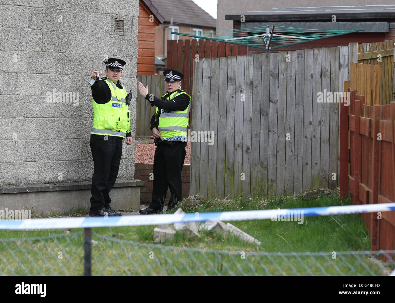 Murder in Scotland Stock Photo - Alamy