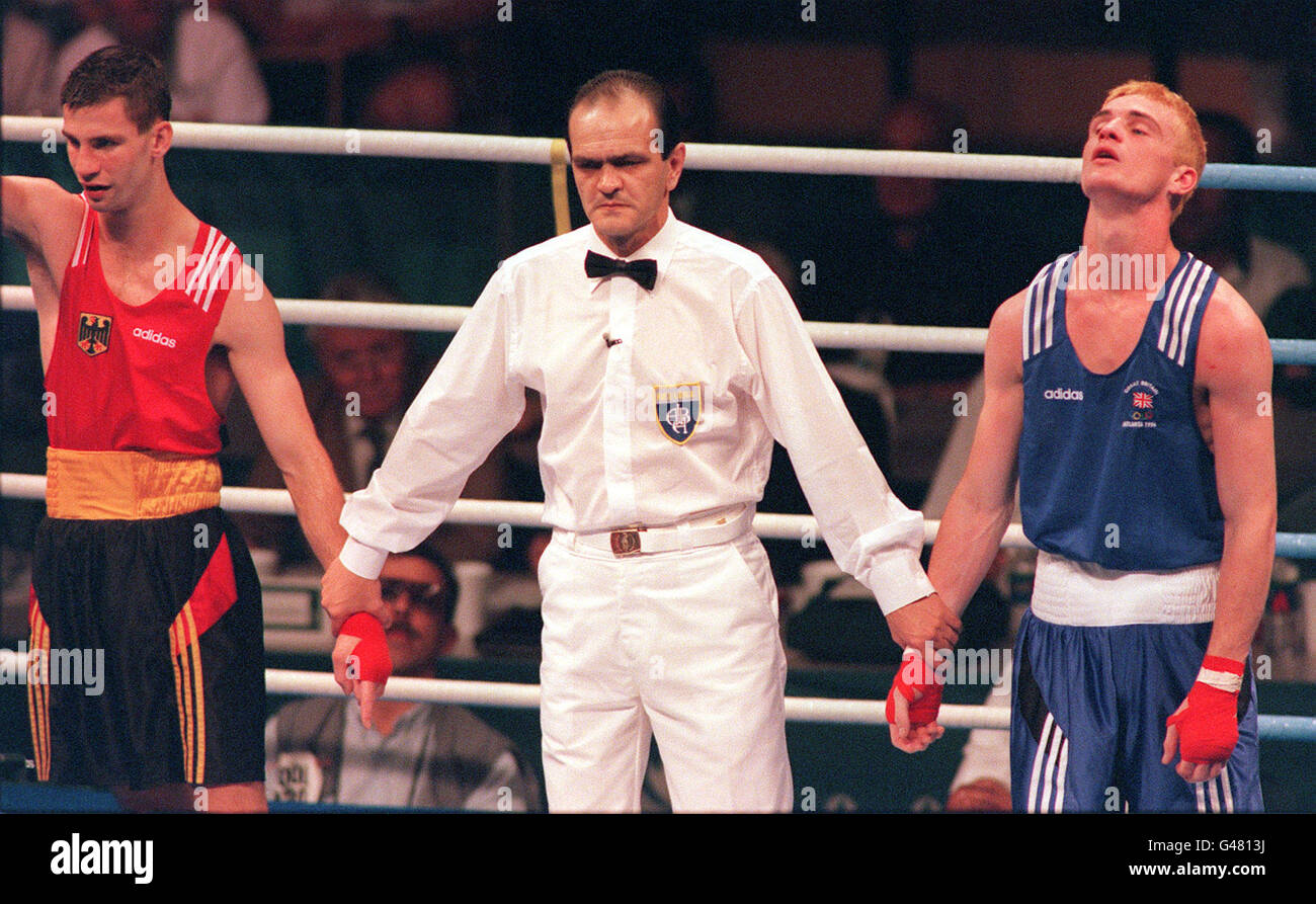 OLYMPICS Boxing Burke Stock Photo - Alamy
