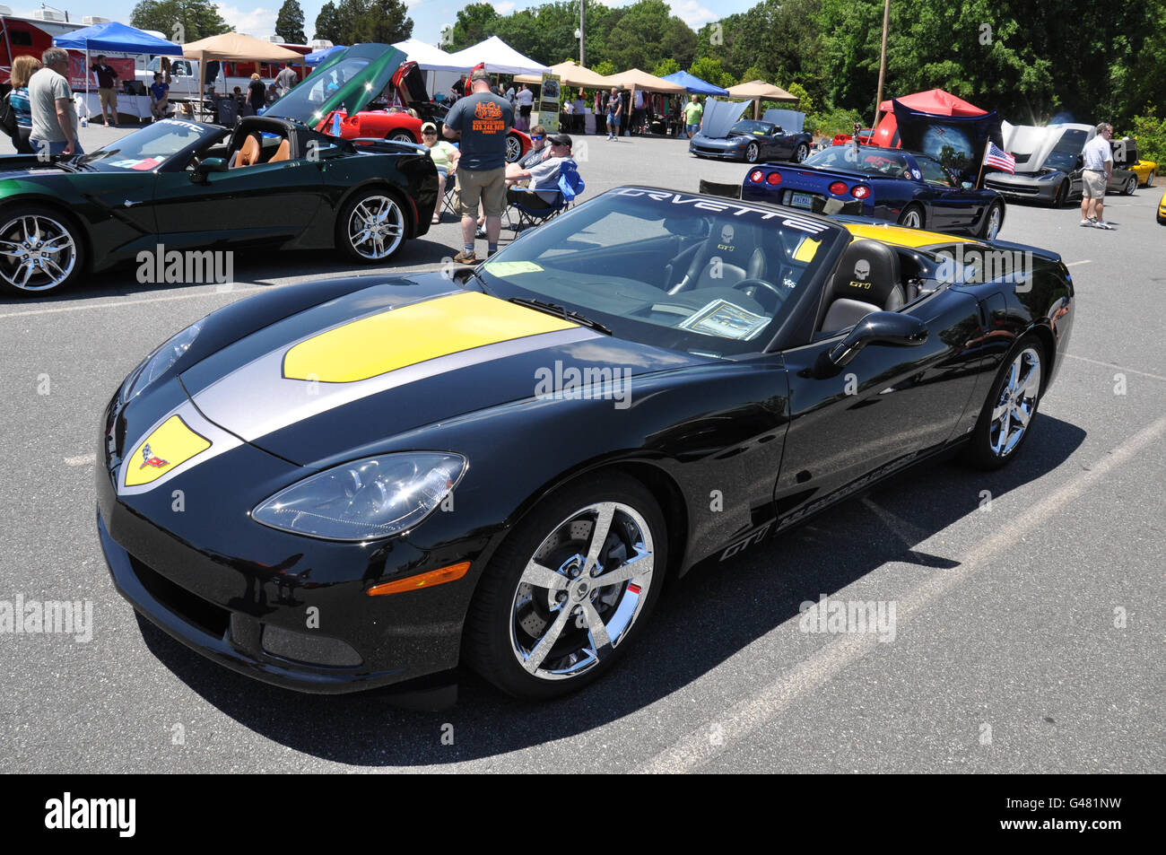 C6 chevrolet corvette car show hi-res stock photography and images - Alamy