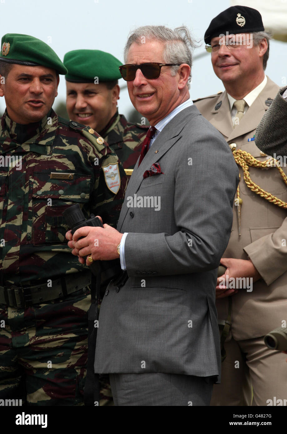 During visit to the moroccan parachute regiment 1st infantry brigade hi ...